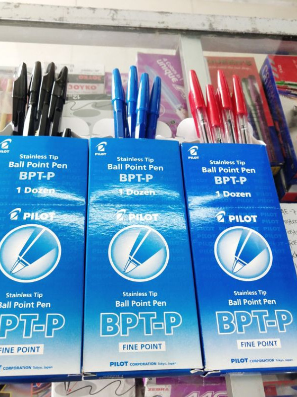 Jual Pulpen Pilot B - PTP Warna Biru / Hitam | Shopee Indonesia