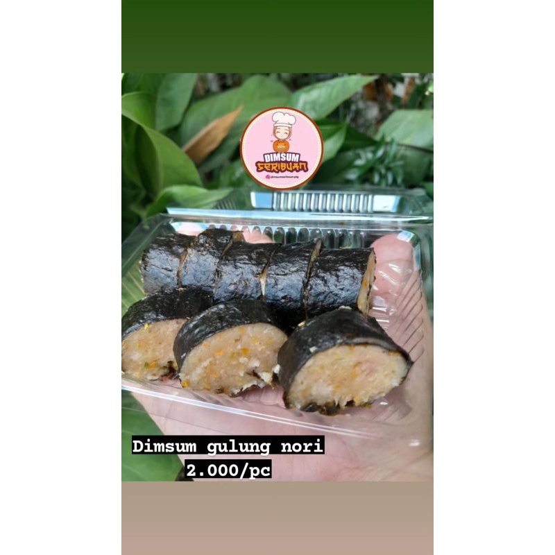 Jual dimsum Nori - dimsum gulung Nori - dimsum rumput laut Frozen nya ...