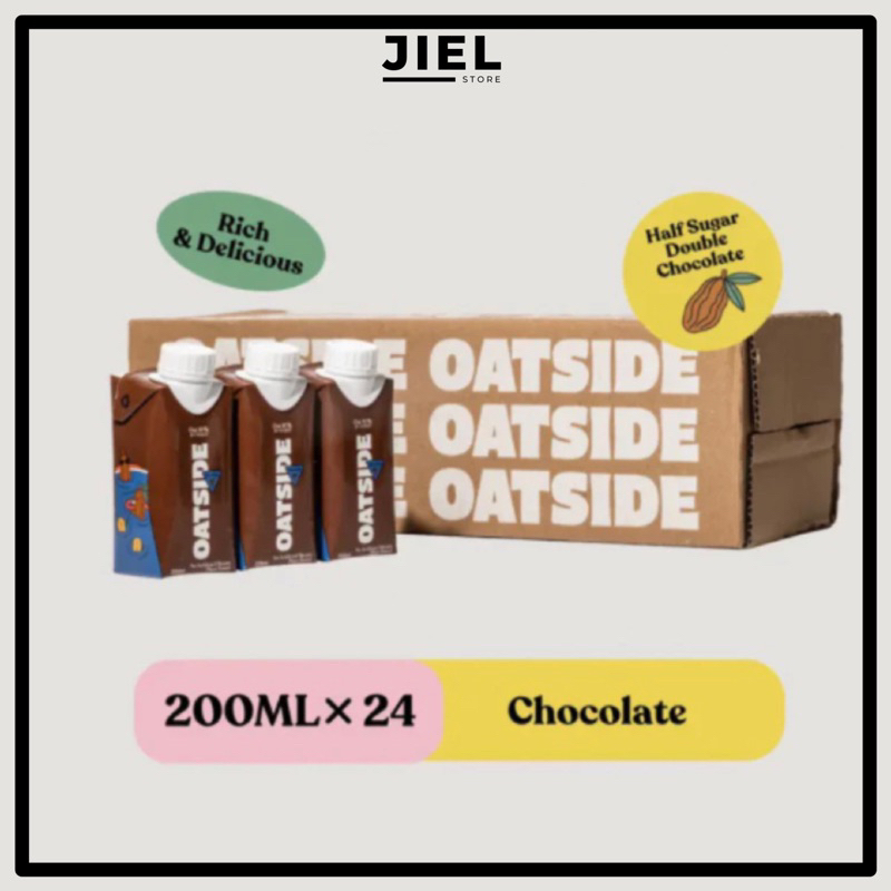 Jual OATSIDE MINI - Chocolate Oat Milk 200 ML 24PCS | Shopee Indonesia