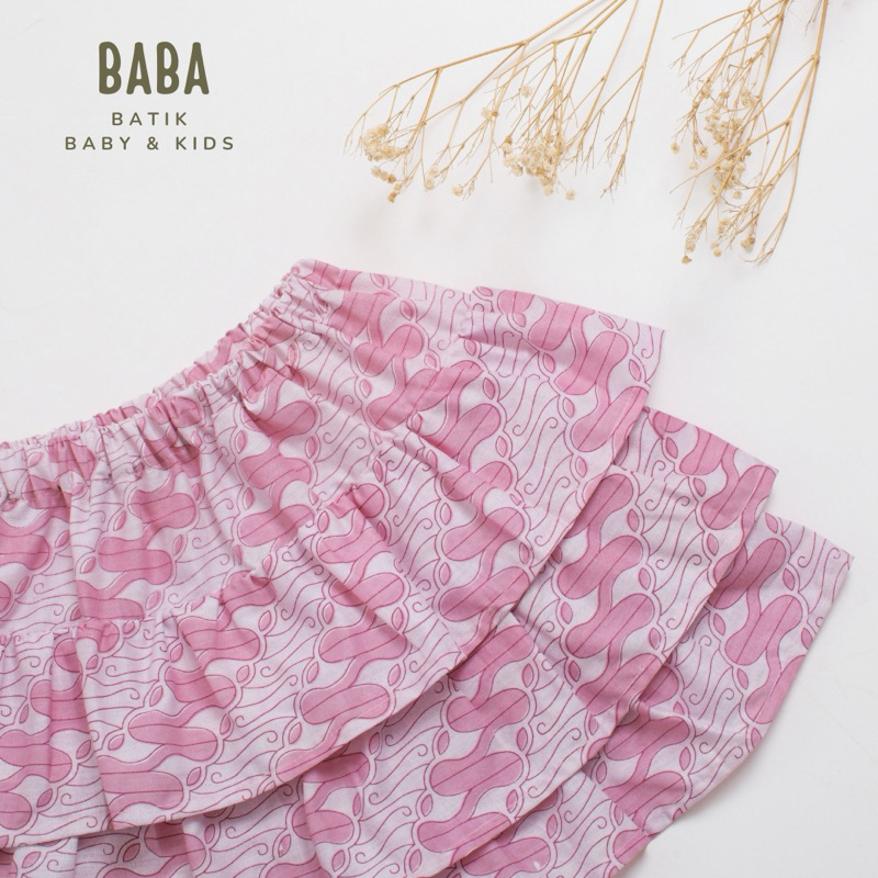 Jual Baba Batik - Rok mini Batik Anak Perempuan / Elita skirt | Shopee ...