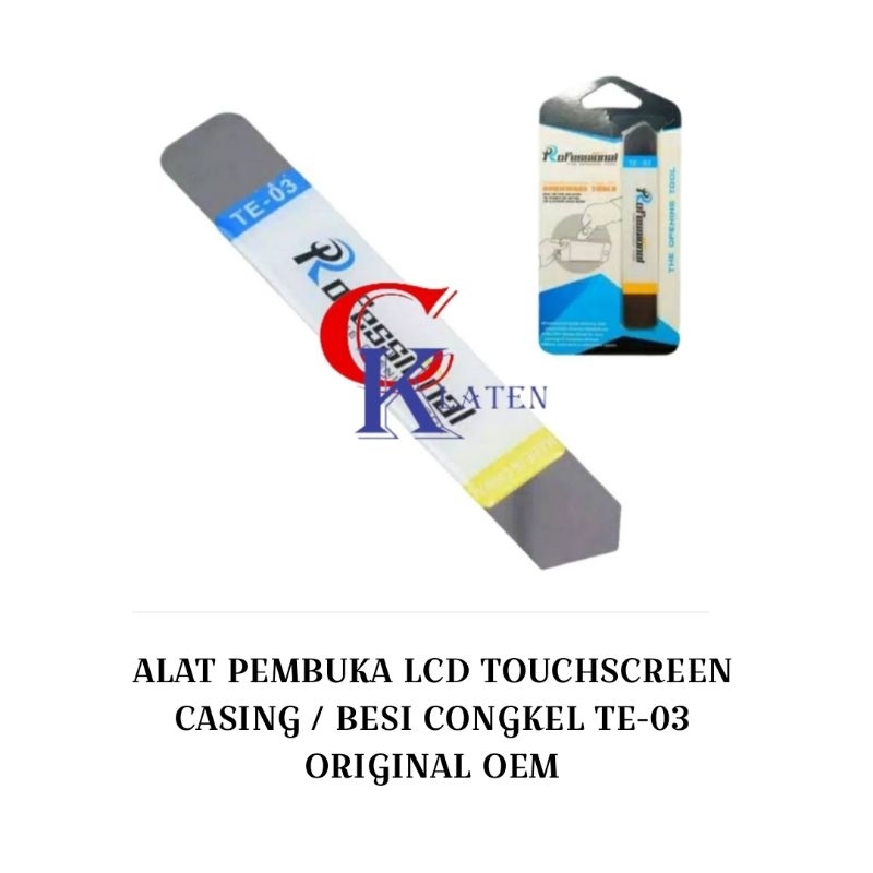 Jual ALAT PEMBUKA LCD TOUCHSCREEN CASING / BESI CONGKEL TE-03 ORIGINAL ...