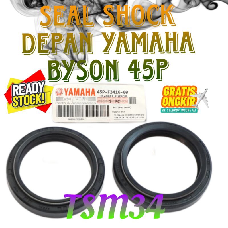 Jual SEAL SHOCK DEPAN YAMAHA BYSON KARBURATOR BYSON FI / R15 ( 45P ...