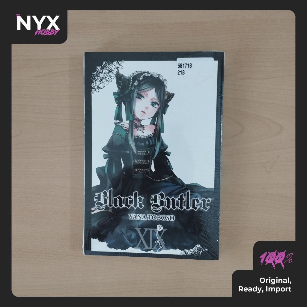 Jual Black Butler (Kuroshitsuji) Manga Komik English Import Volume 19 ...