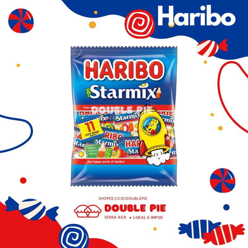 Jual Permen Haribo Yupi Candy Impor Eropa Mix | Shopee Indonesia