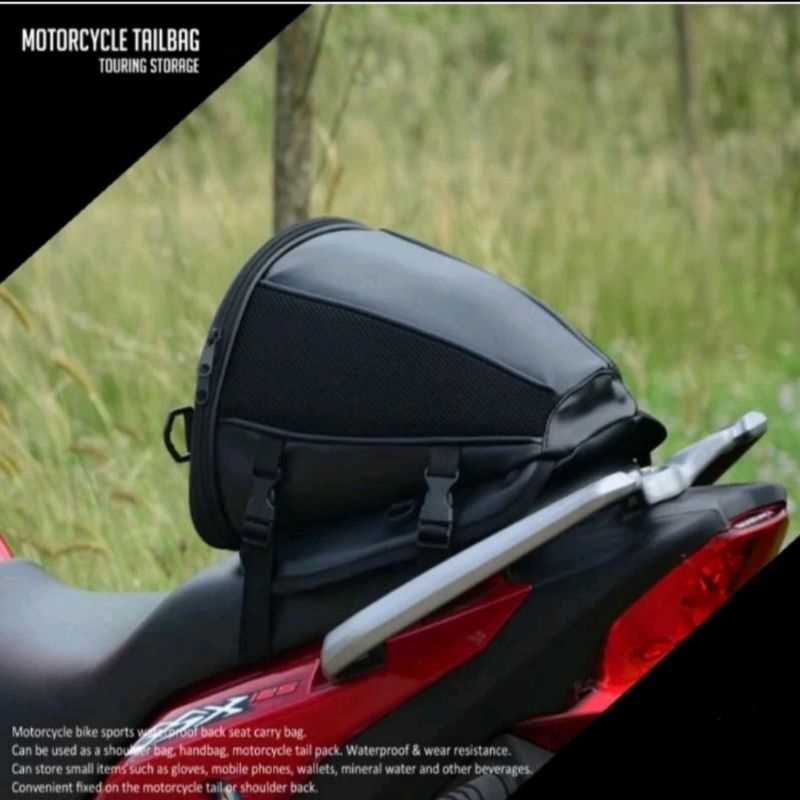 Jual Tas motor touring seatbag storage tailbag, jok tas universal motor ...