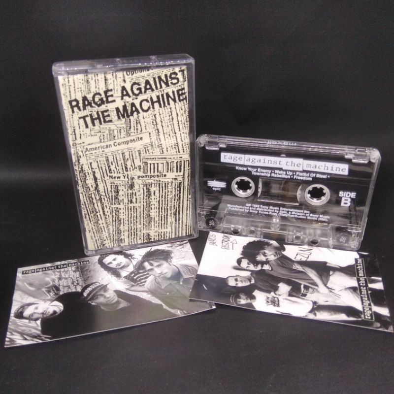 Jual Kaset Pita Rage Against The Machine Self Titled Bootleg Tape Pre ...