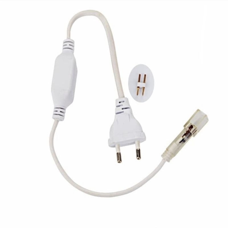 Jual Kabel AC / Cable Connector Konektor AC Led Strip 5050 / 5730 ...