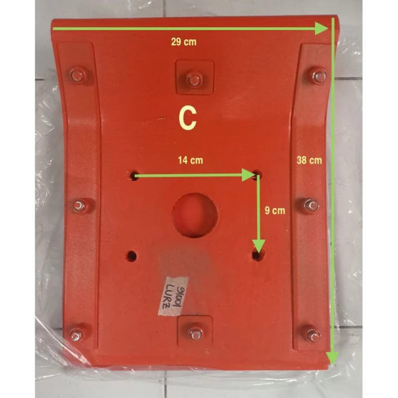 Jual sepatu stemper kuda new / kaki stemper kuda / foot assy mesin ...