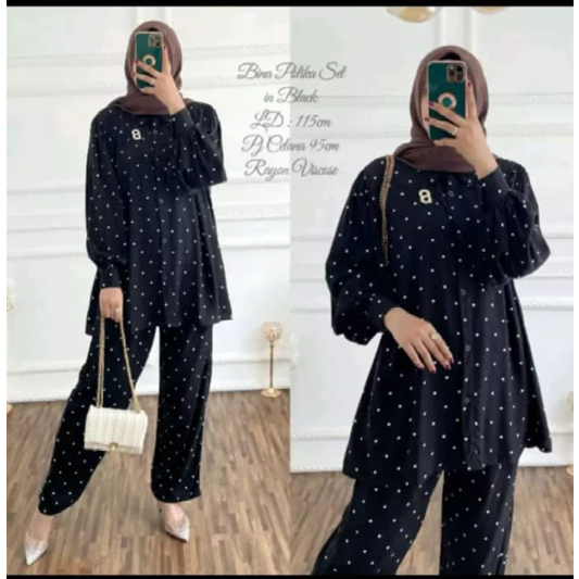 Jual One set Wanita /Setelan wanita Jumbo / setelan rayon Jumbo / Setelan Jumbo / one set Rayon ...