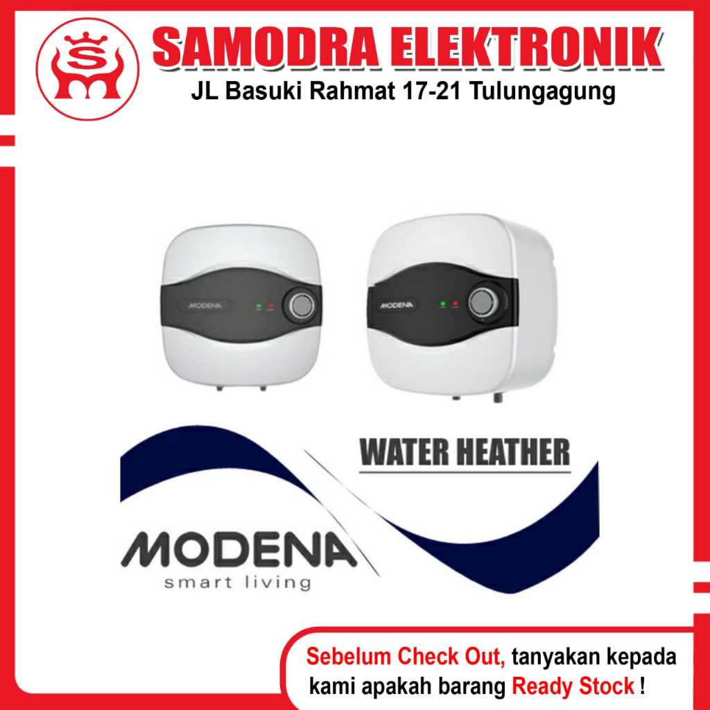 Jual Water Heater MODENA ES-10A3 Pemanas AIr | Shopee Indonesia
