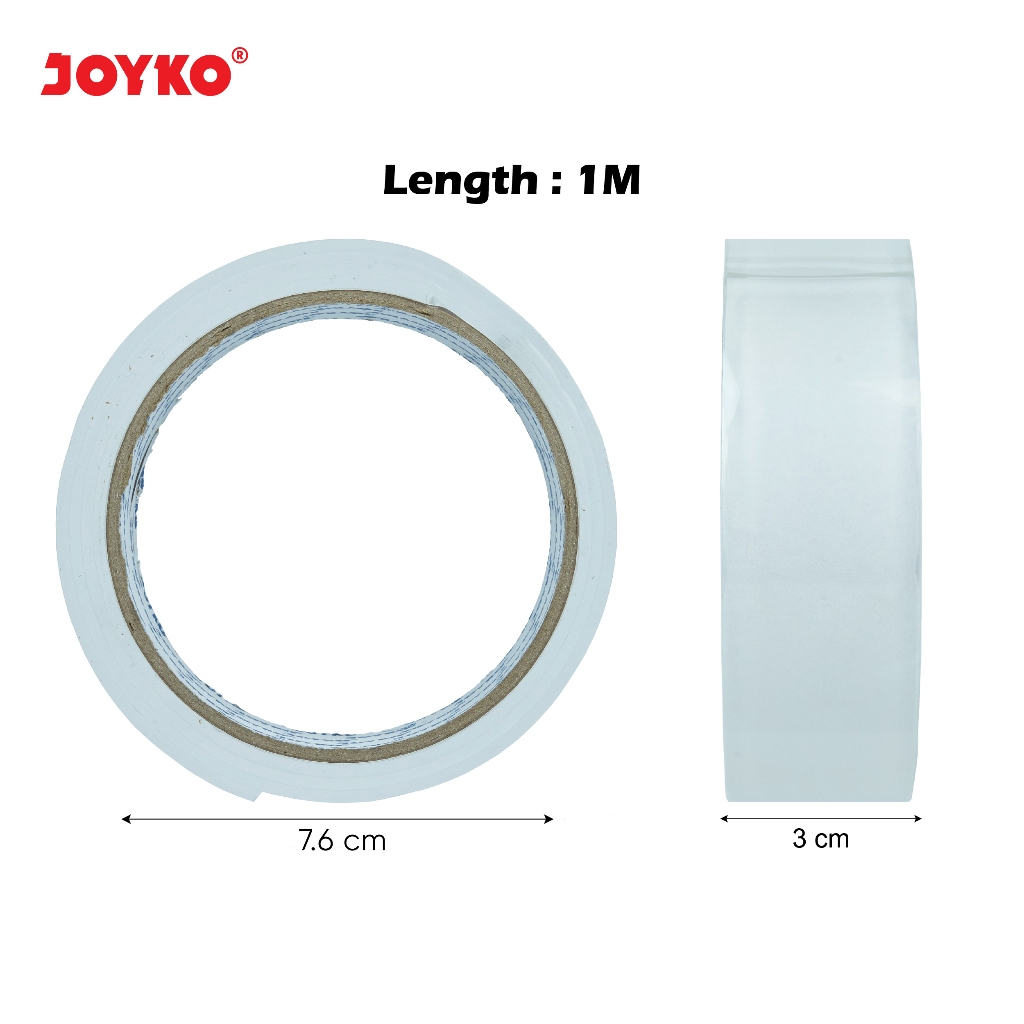 Jual Joyko Nano Double Sided Tape Pita Perekat Dua Sisi | Shopee Indonesia