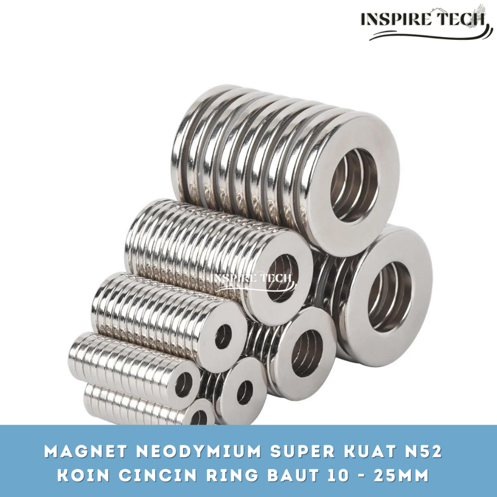 Jual Magnet super kuat cincin baut Strong Magnet Neodymium Ring Baut ...