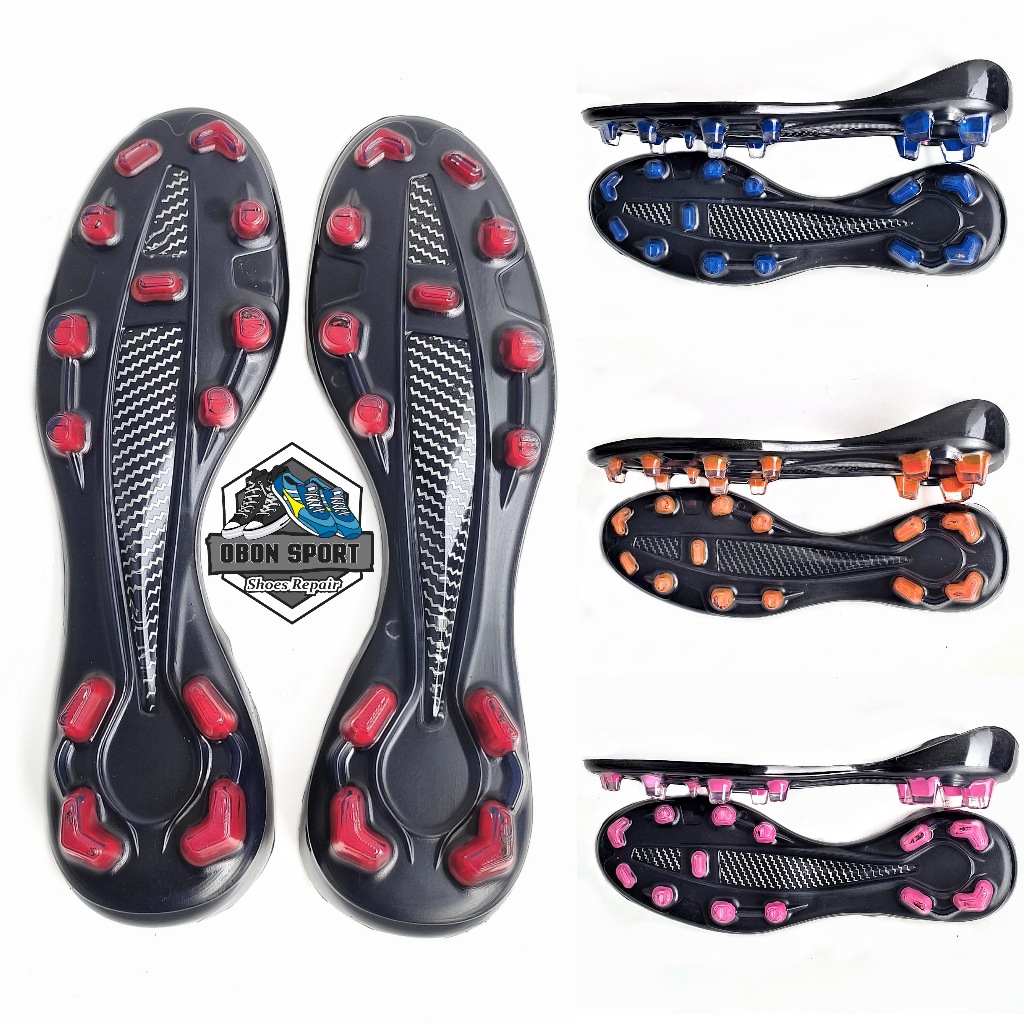 Jual Outsole sepatu bola motif karbon || Tapak Sepatu Bola Tiempo ...