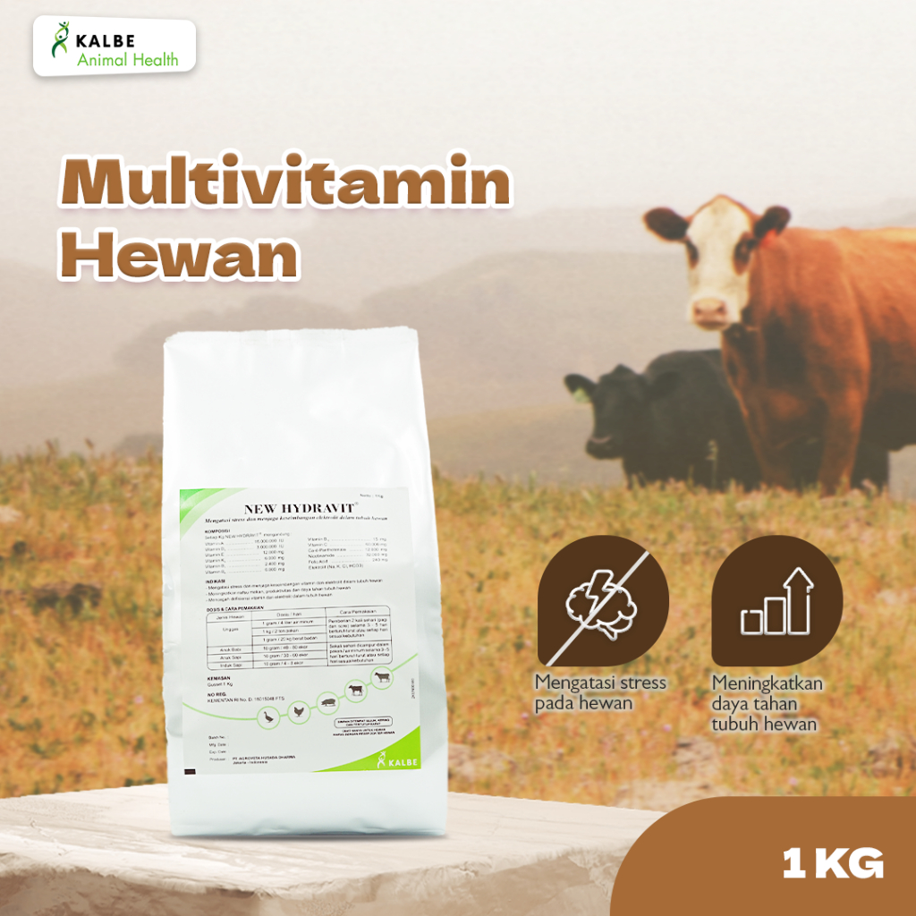 Jual New Hydravit 1 kg - Premix Pakan Hewan Ternak [ORIGINAL] | Shopee ...