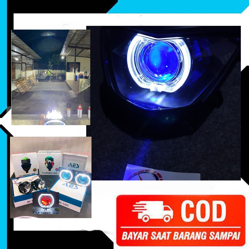 Jual Lampu Depan Biled Ninja R Barong Paket Lengkap Super Terang ...