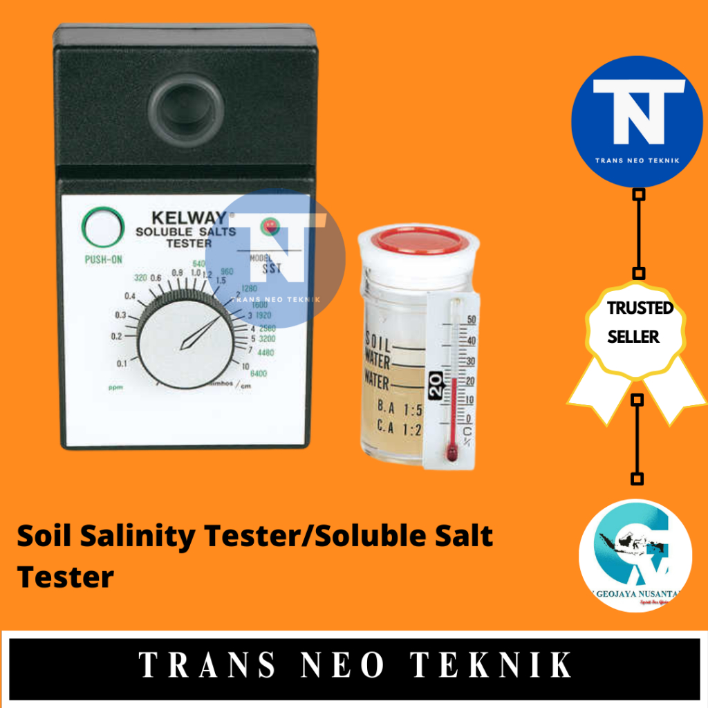 Jual Soil Salinity Tester/Soluble Salt Tester | Shopee Indonesia