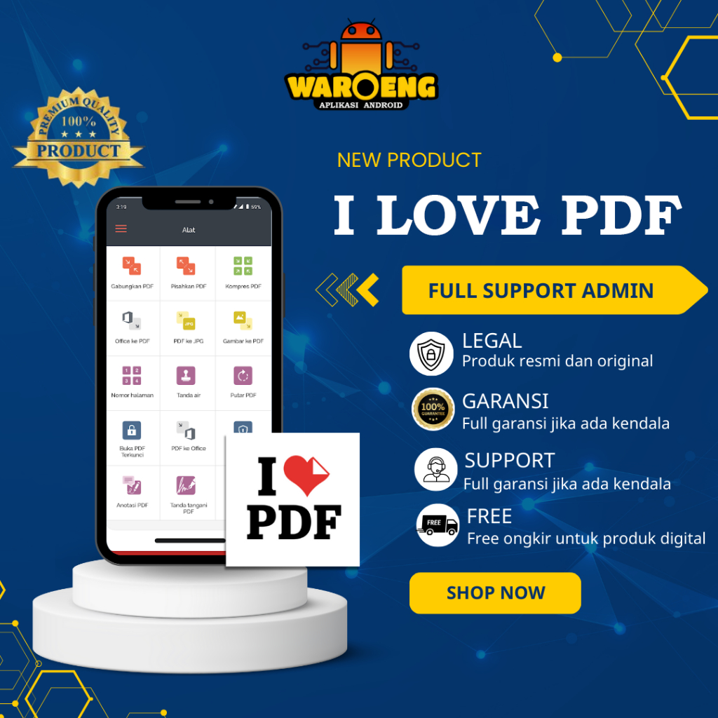 Jual I Love PDF Premium 1 Tahun Resmi Garansi Full | Shopee Indonesia