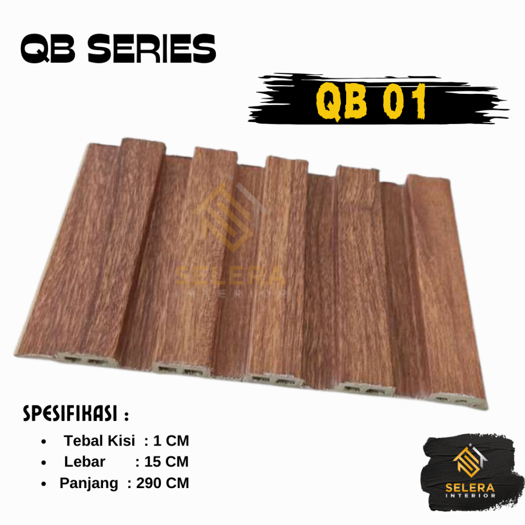 Jual Wallpanel WPC Wood Panel Kisi Kisi Kayu Panjang 2.90 Meter Harga Per Lembar | Shopee Indonesia