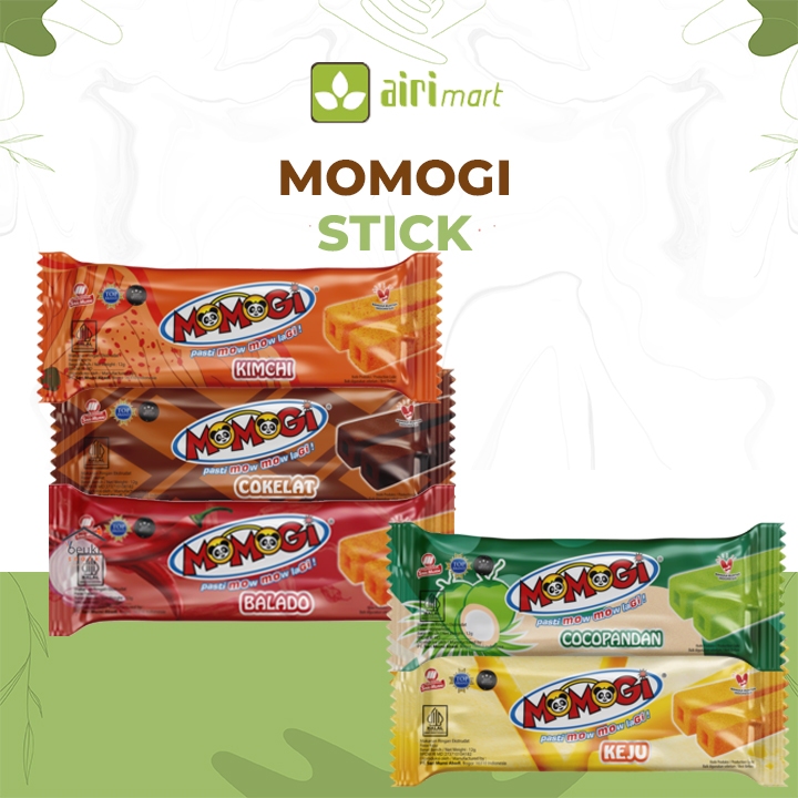 Jual MOMOGI Stick Snack Rasa Komichi / Balado / Cocopandan / Keju ...