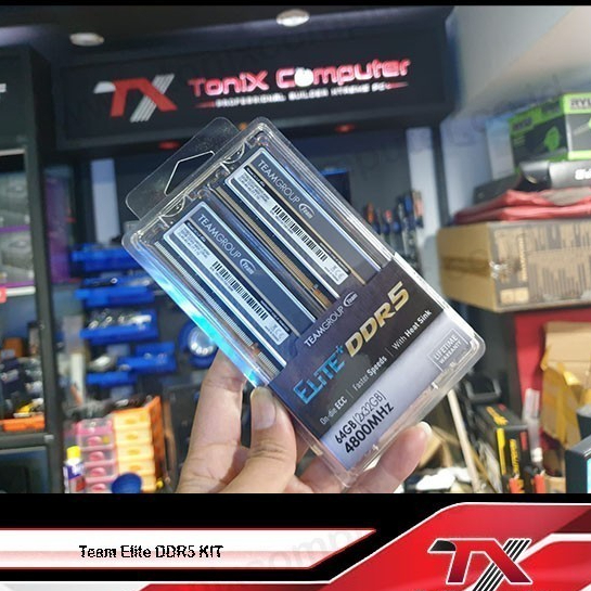 Jual Team Elite Plus DDR5 64GB (2 x 32GB) 5200 Mhz | Memory PC DDR5 ...