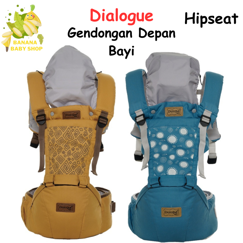 Jual Dialogue Gendongan Depan Bayi Hipseat Adjustable Panel Series ...