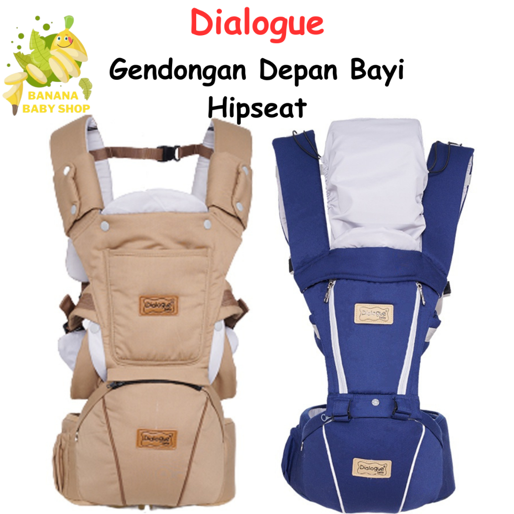 Jual Dialogue Gendongan Depan Bayi HIpseat Carrier 10 posisi ...