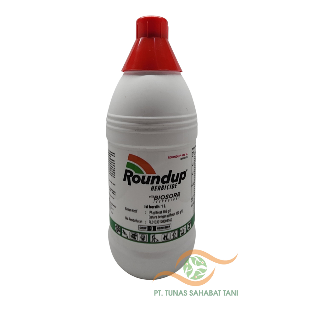 Jual HERBISIDA ROUNDUP 486 SL Kemasan 1 lt - Pembasmi Rumput Liar dan ...
