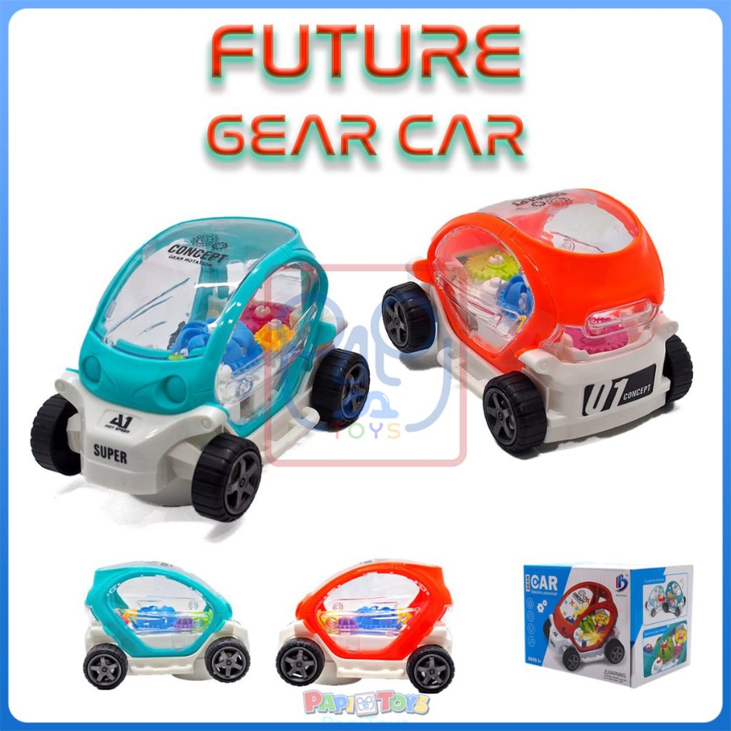 Jual Mainan Anak Mobil Mini Light Car Gear Transparan Fitur Musik dan ...