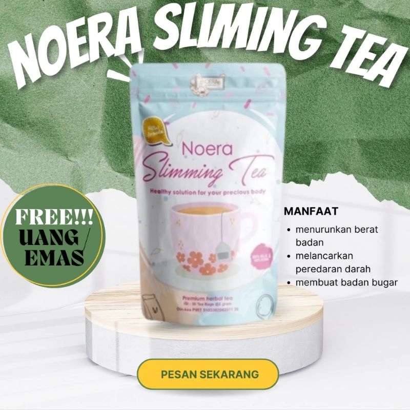 Jual NOERA SLIMMING TEA Asli Original Teh Pelangsing Herbal | Shopee ...