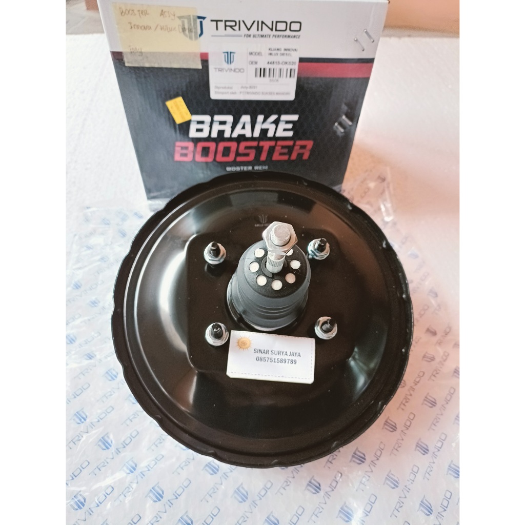 Jual Brake Boster Booster Rem Toyota Kijang Innova Fortuner Hilux ...