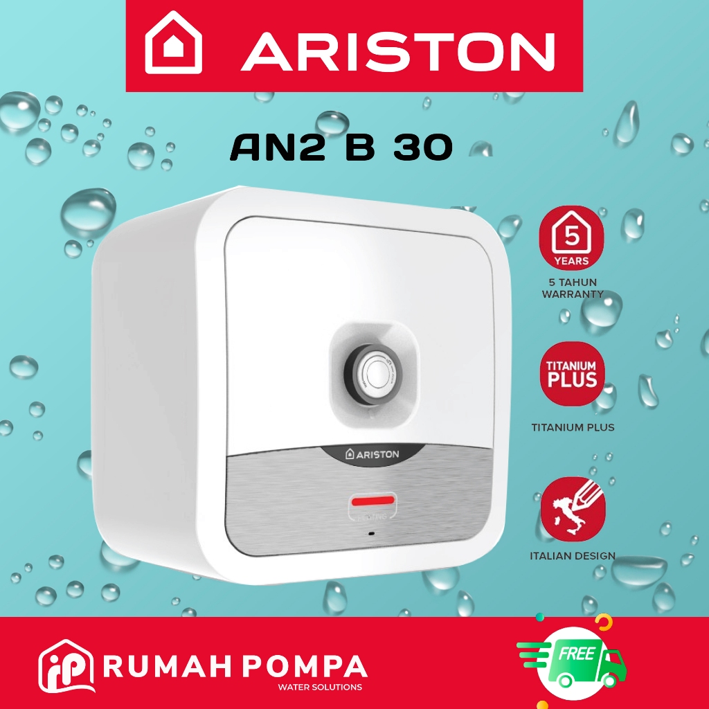 Jual Water Heater Electric | Pemanas Air Listrik |Ariston AN2 30 B 30 ...