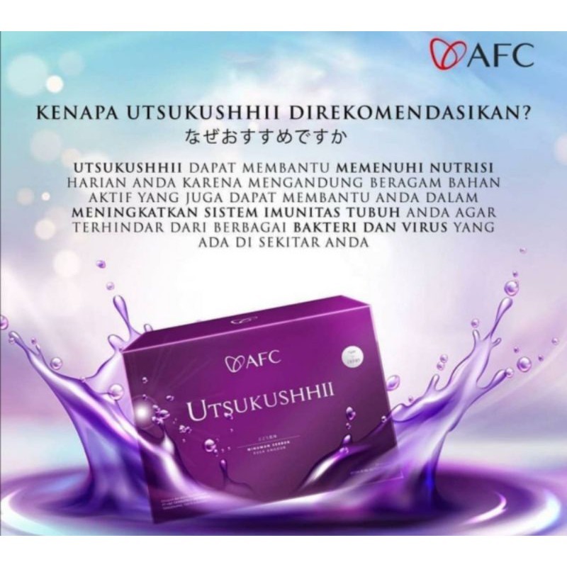 Jual UTSUKUSHII AFC JAPAN | Shopee Indonesia