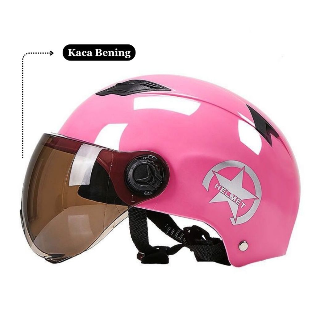 Jual Helm Sepeda Skuter Motor Elektrik Half Face Helm Sepeda Helm