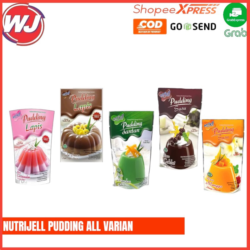 Jual NUTRIJELL PUDDING ALL VARIAN | Shopee Indonesia