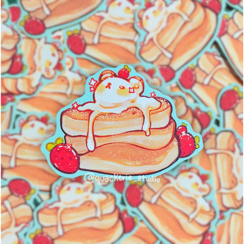 Jual [BACA DESKRIPSI!] Bear Pancake- Original Sticker / Stiker | Shopee ...