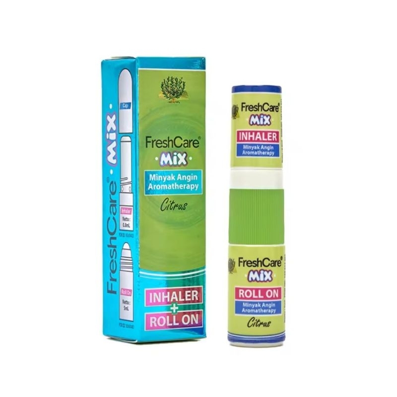 Jual FreshCare Mix 2in1 5ml - Perpaduan Roll On & Inhaler | Shopee ...