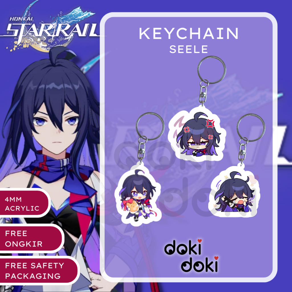 Jual GANTUNGAN KUNCI KEYCHAIN SEELE HONKAI STAR RAIL | Shopee Indonesia