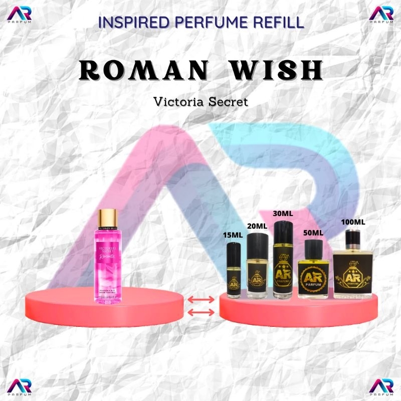 Jual ROMAN WISH INSPIRED PERFUME REFILL | Shopee Indonesia