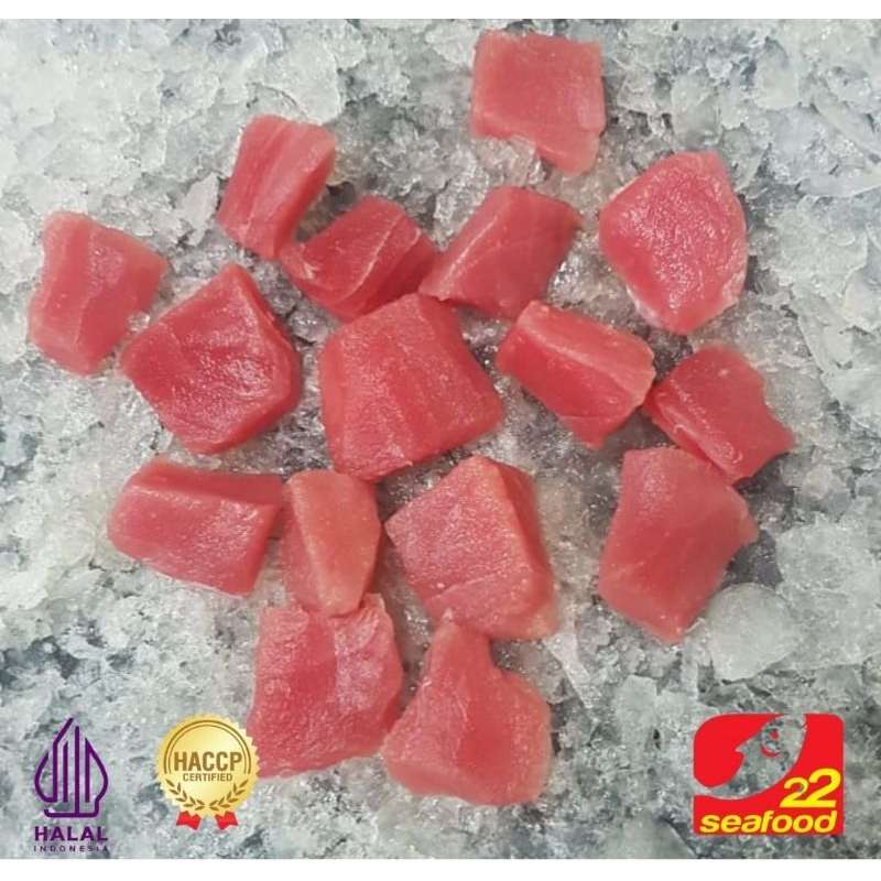 Jual Tuna Scrape Meat 500 gram / Daging Trimmed Tuna / Seafood 22 ...