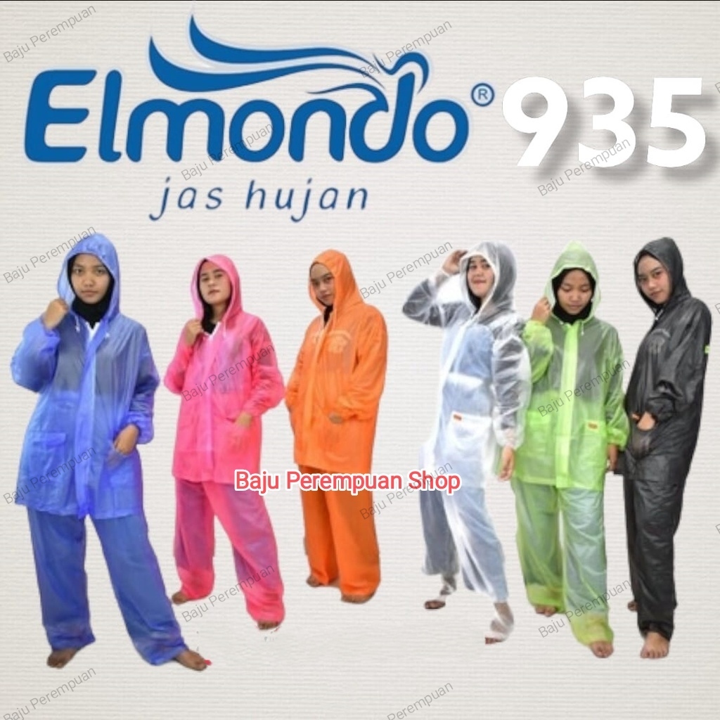 Jual Jas Hujan Elmondo 935 Ceria Setelan Baju Celana Mantel Mantol Raincoat Jas Ujan Stelan ...