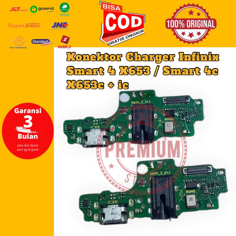 Jual Flexible Konektor Charger Infinix Smart 4 X653 / Smart 4c X653c Papan Con cas Original new ...