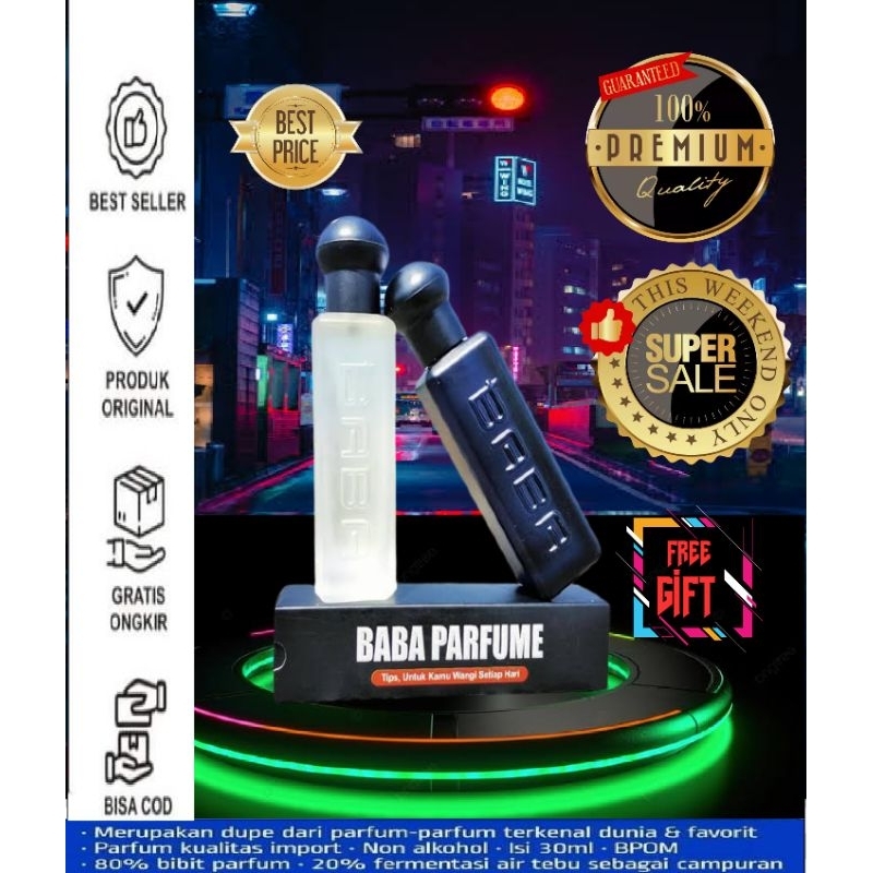 Jual Baba Parfum Original 30ML BEST SELLER&TOP SELLER | Shopee Indonesia