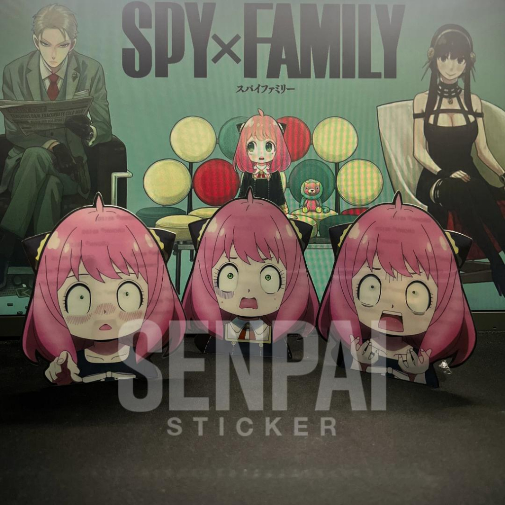 Jual MINI SENPAI STICKER Stiker Anime 3D KECIL TER MURAH | Levi Makima ...