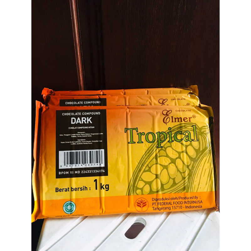 Jual Elmer Tropical compound Dark 1 kg | Shopee Indonesia