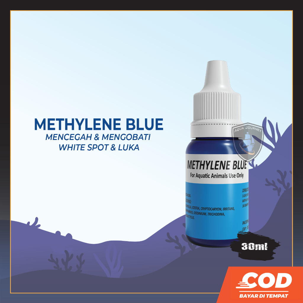 Jual Obat Biru Methylene Blue Blitch Ich Blits Icht White Spot 30ml ...