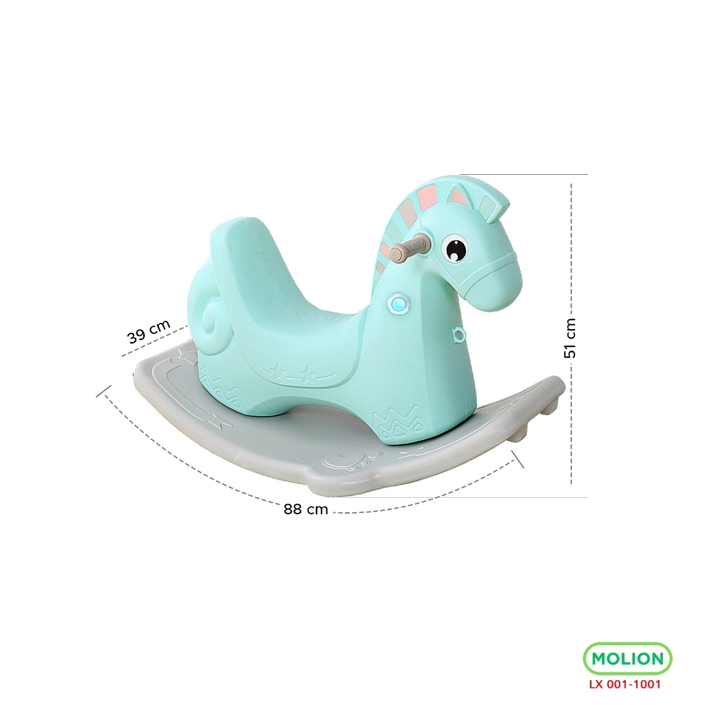 Jual MOLION SNI Mainan Anak Kuda Kudaan Rocking Horse Ride On Jungkat ...