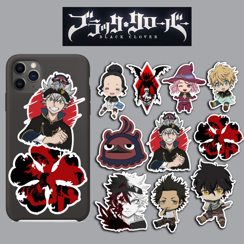 Jual Sticker Anime Black clover/asta 1 lembar | Shopee Indonesia