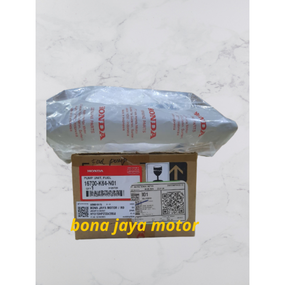 Jual FUEL PUMP CBR 250 R LED ASLI HONDA 16700-K64-N01 | Shopee Indonesia