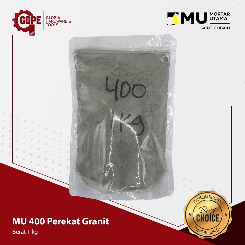 Jual Mu 400 Mortar Utama Semen Pasang Keramik Granit Kemasan 1 Kg ...