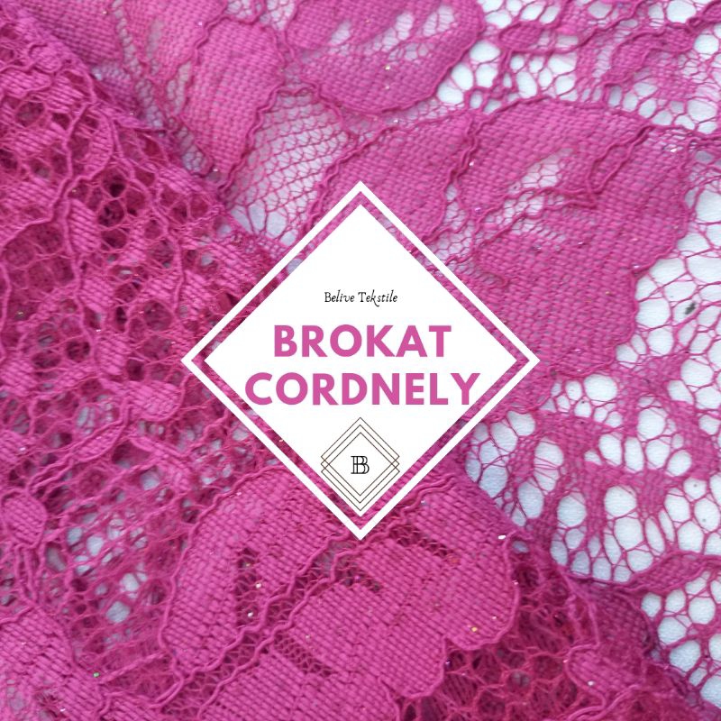 Jual KAIN BROKAT CORDNELLY PREMIUM / CORDNELLY TIMBUL / BROKLAT PREMIUM ...